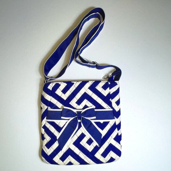 Rosen Blue | Bags | Rosen Blue Franco Quilted Maze Printed Bross Body ...